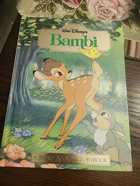 WALT DISNEYS BAMBI Book A Read Aloud Storybook; HardCover $12.42 ...