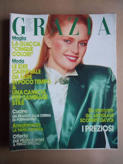 GRAZIA N 1981 1979 Rivista di Moda - [G576] EUR 9,15 - PicClick FR