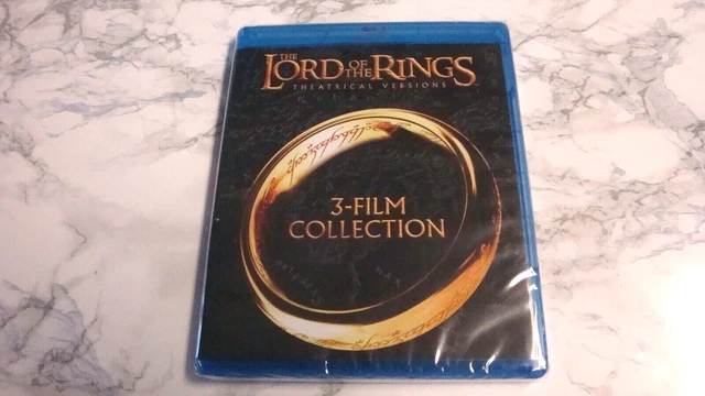 THE LORD OF the Rings: 3-Film Collection (Blu-ray Disc, 2014 ...