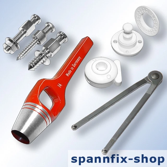 MINAX SCHNELLVERSCHLUSS OBERTEIL Unterteil POM weiß Schlüssel zum ...