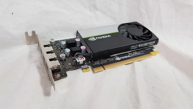 NVIDIA T1000 LOW PROFILE 4GB Video Card Graphics Card DISPLAY CARD ONLY ...