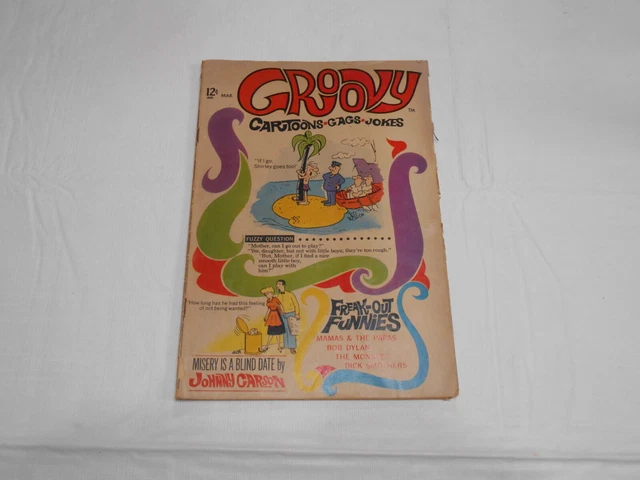 GROOVY CARTOONS, GAGS, Jokes #1, (Atlas Magazines), 4.0 VG £11.97 ...