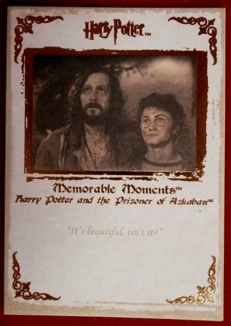 HARRY POTTER - MEMORABLE MOMENTS #1 - Card #50 - "It's Beautiful!" £63. ...