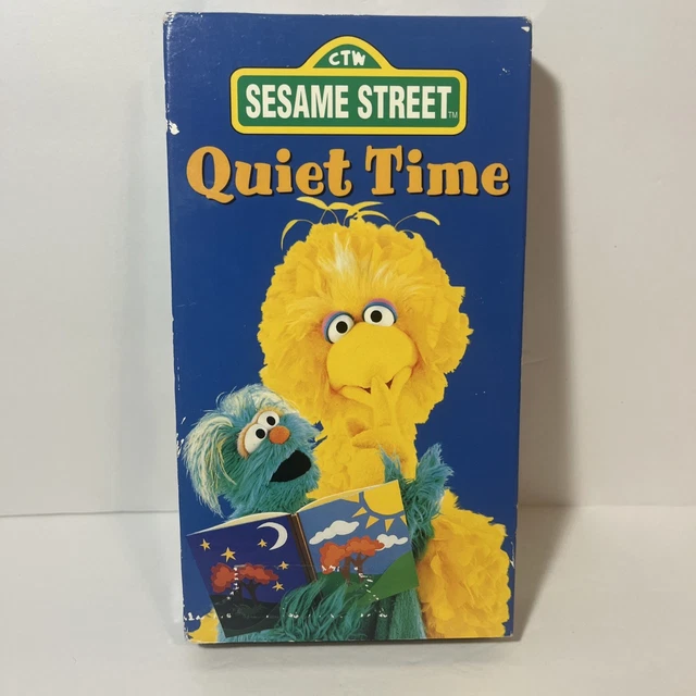SESAME STREET - Quiet Time (VHS, 1997) 90s Big Bird Children $38.55 ...