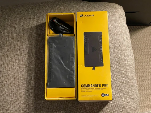 CORSAIR ICUE COMMANDER PRO Smart Digital RGB Lighting & Fan Speed ...