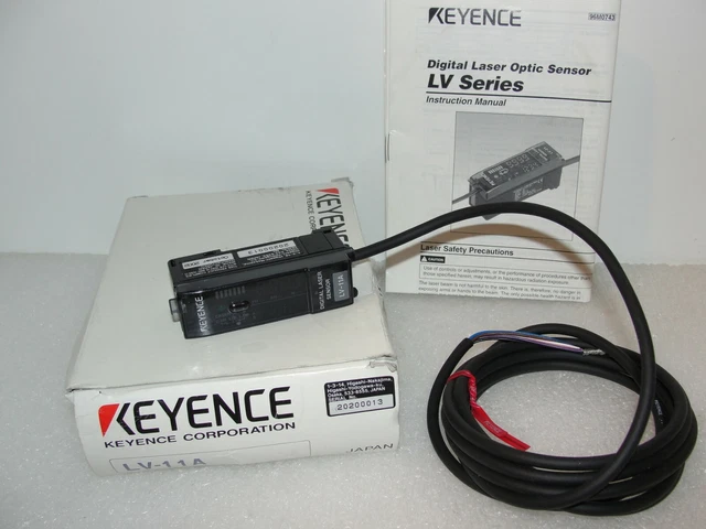 KEYENCE LV-11A DIGITAL Laser Sensor Amplifier NEW IN BOX EUR 132,09 ...
