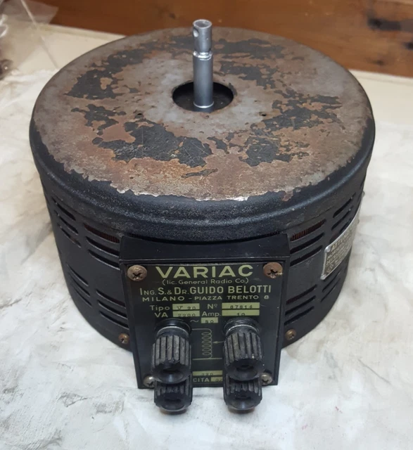 VARIAC 2200VA 220V guido belotti auto trasformatore variabile general ...