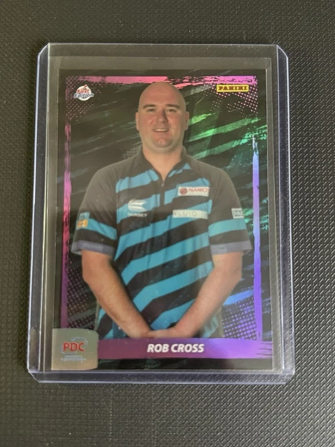 PANINI PDC WORLD Darts Championship 2025 Rob Cross Pink Parallel Pdc-10 ...