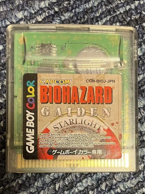 BIOHAZARD RESIDENT EVIL Gaiden Nintendo Gameboy Color Japan £83.64 ...