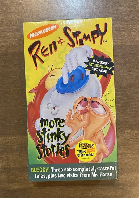 REN STIMPY - More Stinky Stories (VHS, 1994) £11.13 - PicClick UK