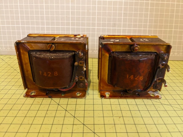 PARTRIDGE 1428 VALVE Output Transformers suit DIY Amplifier £110.00 ...