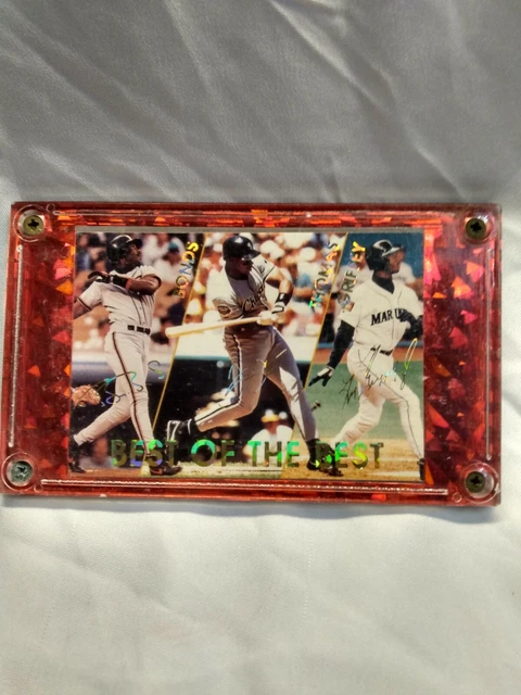 KEN GRIFFEY JR Frank Thomas Barry Bonds Best Of The Best Sports Stars ...