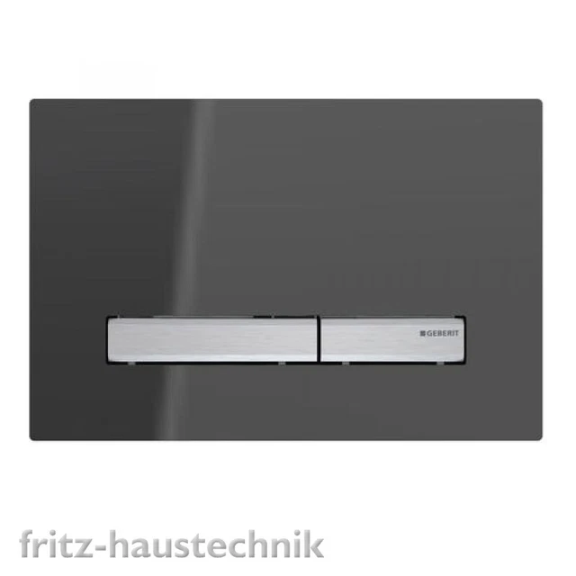 GEBERIT SIGMA 50 Push Plate Toilet Control Plate Smoke Glass Mirrored ...