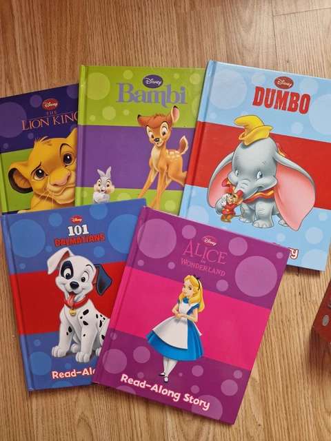 DISNEY MY FAVORITE friends read along books set of 5 in case disney my ...