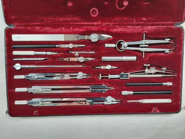 ORIGINAL HAFF ZIRKEL-SET- PS IXc Präzision Special 16-teilig ...