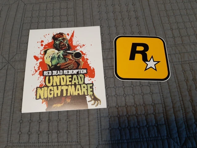 RARE RED DEAD Redemption Undead Nightmare Sticker Rockstar Games ...