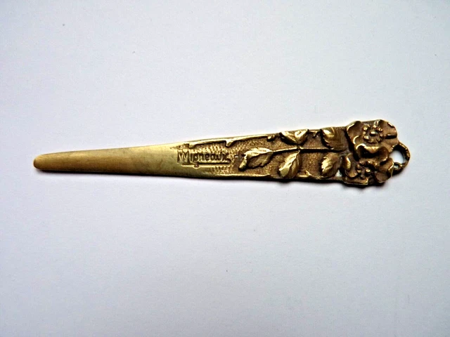 COUPE PAPIER EN BRONZE ART DECO signé MIGNEAUX EUR 20,00 - PicClick FR