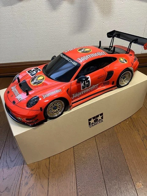 TAMIYA PORSCHE 911 GT3R Jägermeister Specification RC Radio Control Car ...