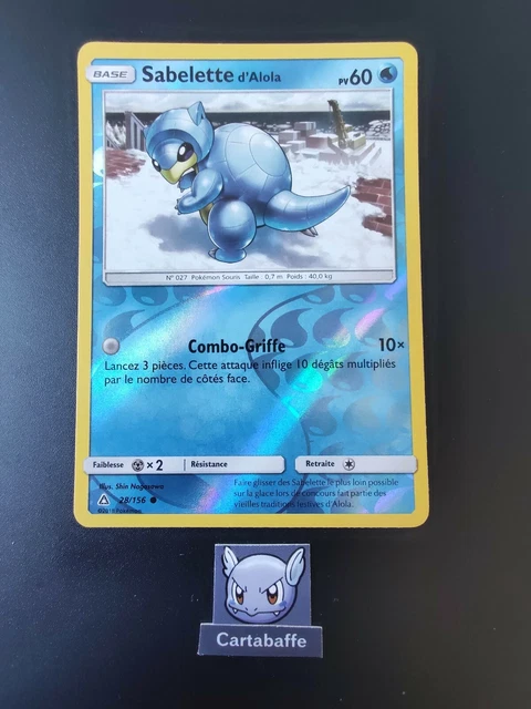 CARTE POKÉMON SABELETTE 28/156 Reverse SL5 Ultra Prisme EUR 1,90 ...