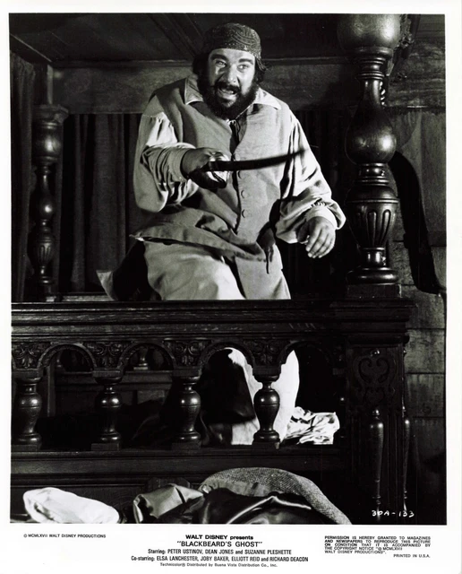 ORIGINAL VINTAGE CINEMA Still Photo Movie Blackbeard's Ghost Peter ...