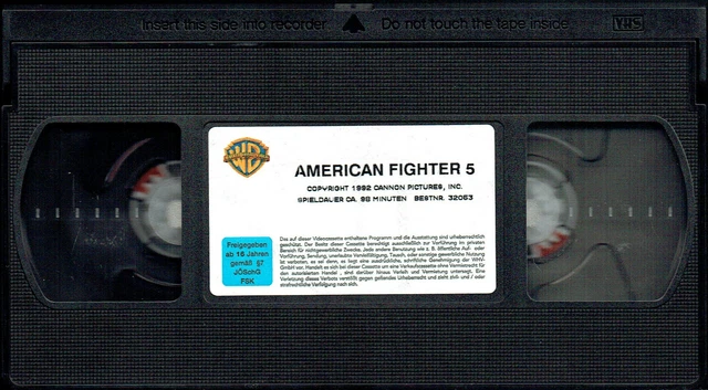 (VHS) AMERICAN FIGHTER 5 - David Bradley, Lee Reyes, Anne Dupont, Pat ...