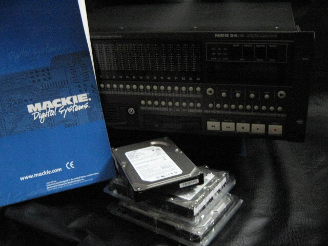 MACKIE HDR 24 track recorder internal drive, ready to go with os on, £ ...
