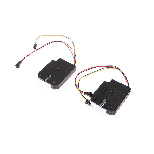 MINIATURE PLASTIC TITANIUM Wire Lock Vending Electric Control Lock DC3V ...