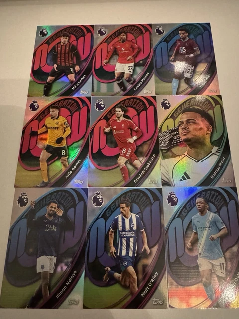 TOPPS PREMIER LEAGUE 2026 Generation Now £2.74 - PicClick UK