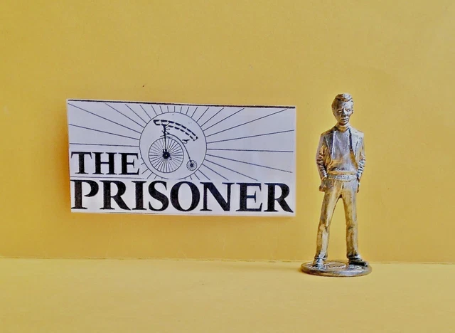 PATRICK MCGOOHAN THE PRISONER Pewter Metal 90mm Fine Detail Figure EUR ...