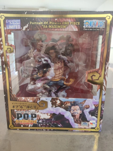 FIGURINE LUFFY GEAR 4 P.O.P SA-MAXIMUM MegaHouse EUR 850,00 - PicClick FR
