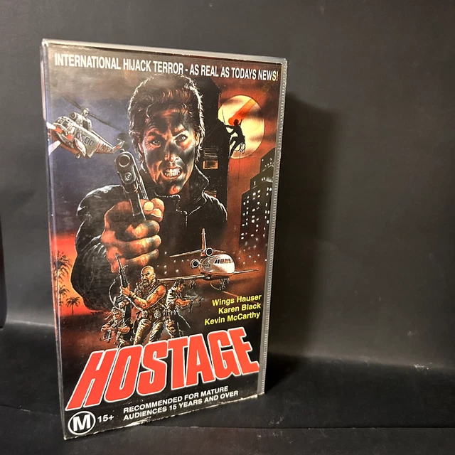 HOSTAGE VHS 1986 Stars Wings Hauser & Karen Black Rare OOP Small Case GC No SSS £48.23 - PicClick UK