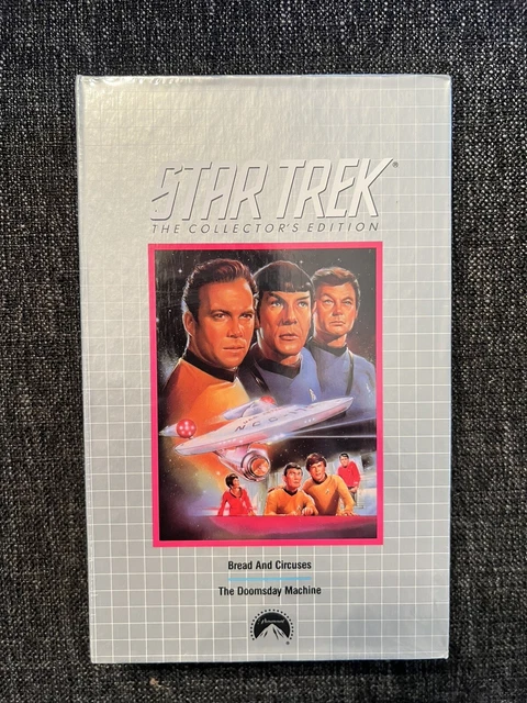 STAR TREK -THE Collector’s Edition VHS Bread And Circuses/The Doomsday ...