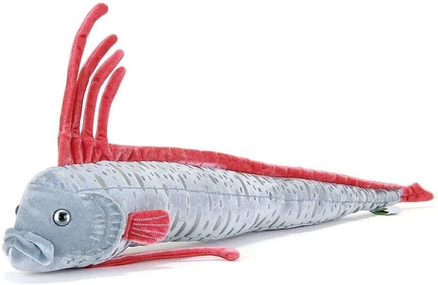 COLORATA GIANT OARFISH Soft Toy Deep Sea Creatures Plush Toy £49.75 ...
