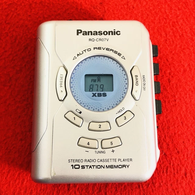 PANASONIC CASSETTE PLAYER RQ-CR07V, with AM/FM Radio Walkman Read… £14. ...