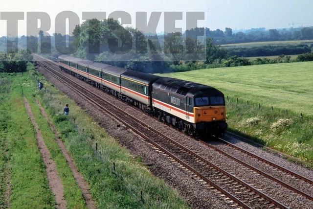 35MM SLIDE BR British Rail Diesel Loco Class 47 47826 1993 Defford Original £4.98 - PicClick UK