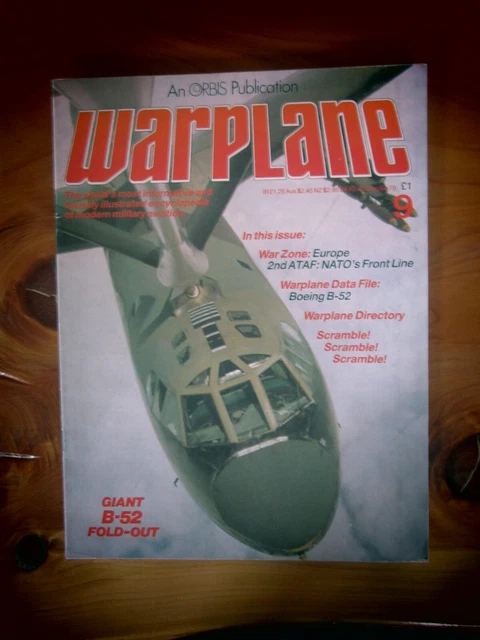 MAGAZINE WARPLANE 1985 Volume 1 Issue 9 Great ** Must See EUR 1,81 ...