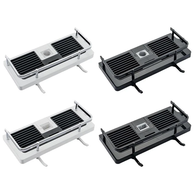 RACK DE RANGEMENT multifonction moderne hauteur r glable sans montage de perceu EUR 25,88 ...