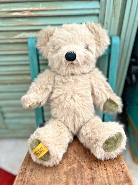 ANTIQUE ORIGINAL Teddy Bear Merrythought Ironbridge Shrops Made In ...