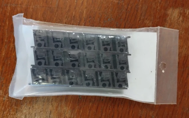 PIKESTUFF HO SCALE 541-4100 Brown Coach Seats For Up To 72 Seat L.W ...