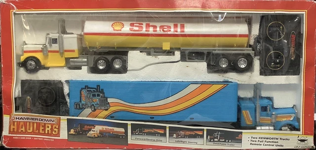 NEW BRIGHT REMOTE Control Truck’s Hammerdown Haulers £35.00 - PicClick UK
