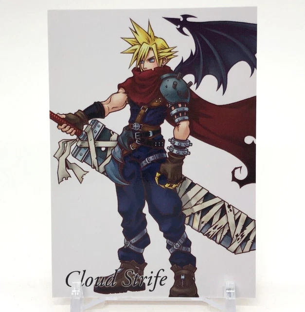 CLOUD STRIFE FINAL Fantasy VII Art Museum Card TCG Japanese Game Square ...