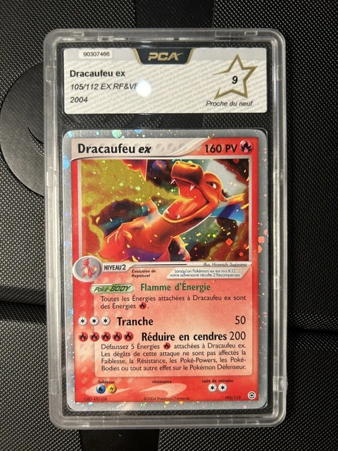 CARTE POKÉMON DRACAUFEU ex 105/112 Rouge Feu Vert Feuille Pca 9 EUR 1.225,00 - PicClick FR