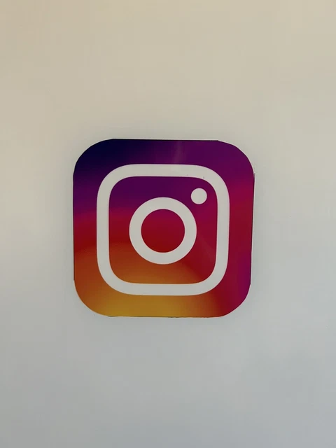 INSTAGRAM LOGO STICKER £4.00 - PicClick UK