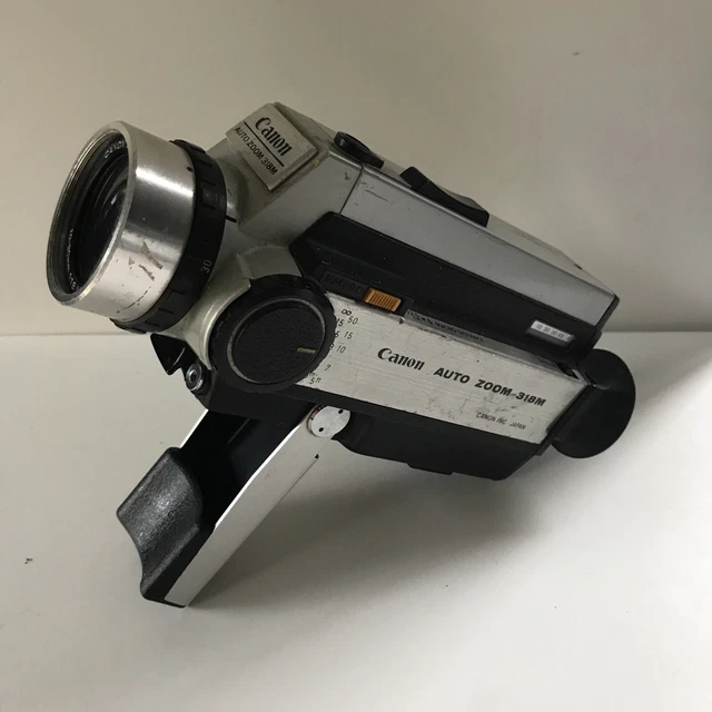 CANON AUTO ZOOM 318M Super 8 Cine/Movie Camera Tested And Works £93.88 ...