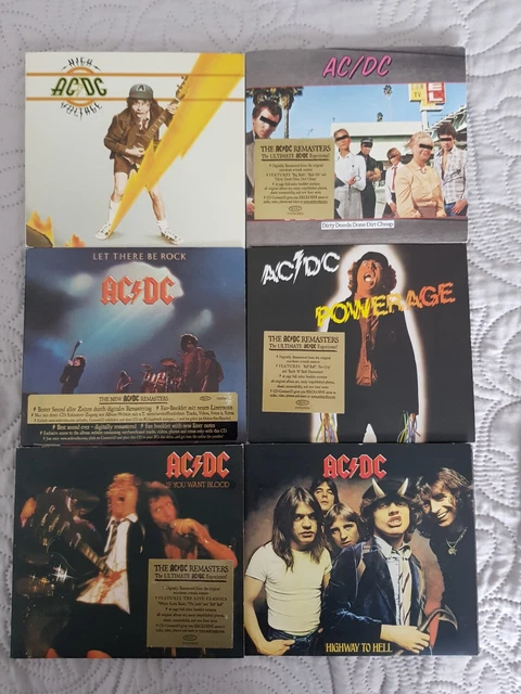 INTÉGRALE CD DIGIPACK AC/DC Remastered EUR 120,00 - PicClick FR