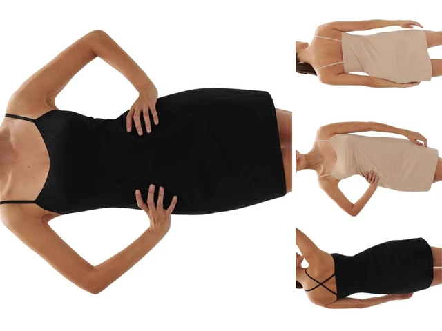 SIMONE PÉRÈLE ESSENTIEL Slip Dress Adjustable Seamless Underwear Luxury ...