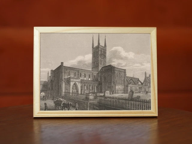 ST. SAVIOUR'S, ANCIENTLY St. Mary Overie's Southwark - A5 Card £1.80 ...