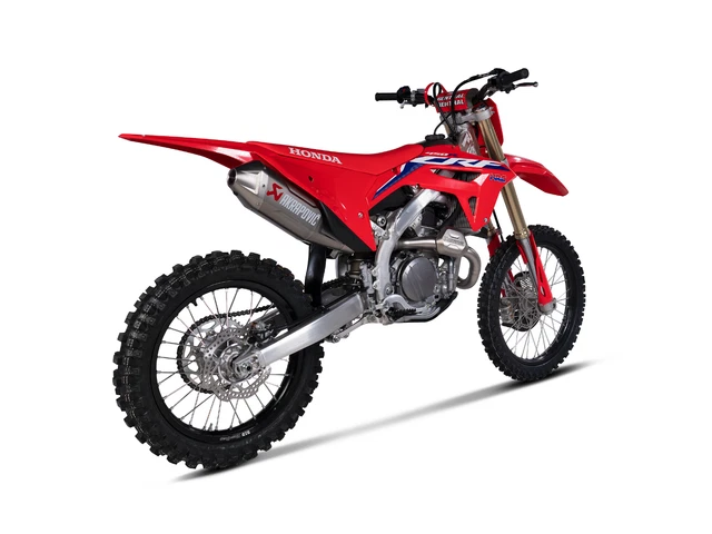 POT D'ÉCHAPPEMENT COMPLET [AKRAPOVIC] Ev. Line Honda Crf 450 R 2021 ...