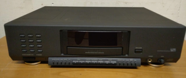PHILIPS CD PLAYER CD 930 mit original Fernbedienung und neuem Zahnrad ...