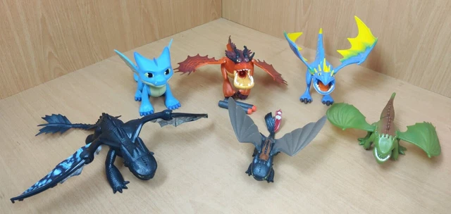 HOW TO TRAIN Your Dragon Bundle 6 Dragons Some with Sounds & Actions. £ ...